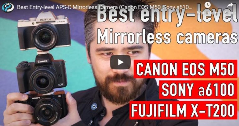 Canon EOS M50 vs Sony a6100 vs Fujifilm X-T200 - Comparison - Best ...