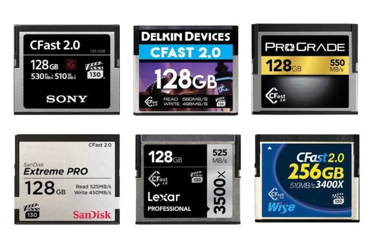 Best CFast Memory Cards in 2023 - Best Camera News