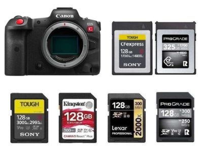 Best Memory Cards for Canon EOS R5 C - Best Camera News