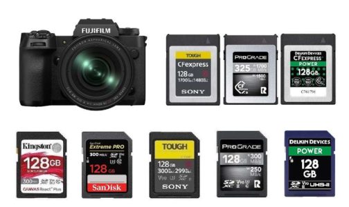 Best Memory Cards for Fujifilm X-H2 - Best Camera News